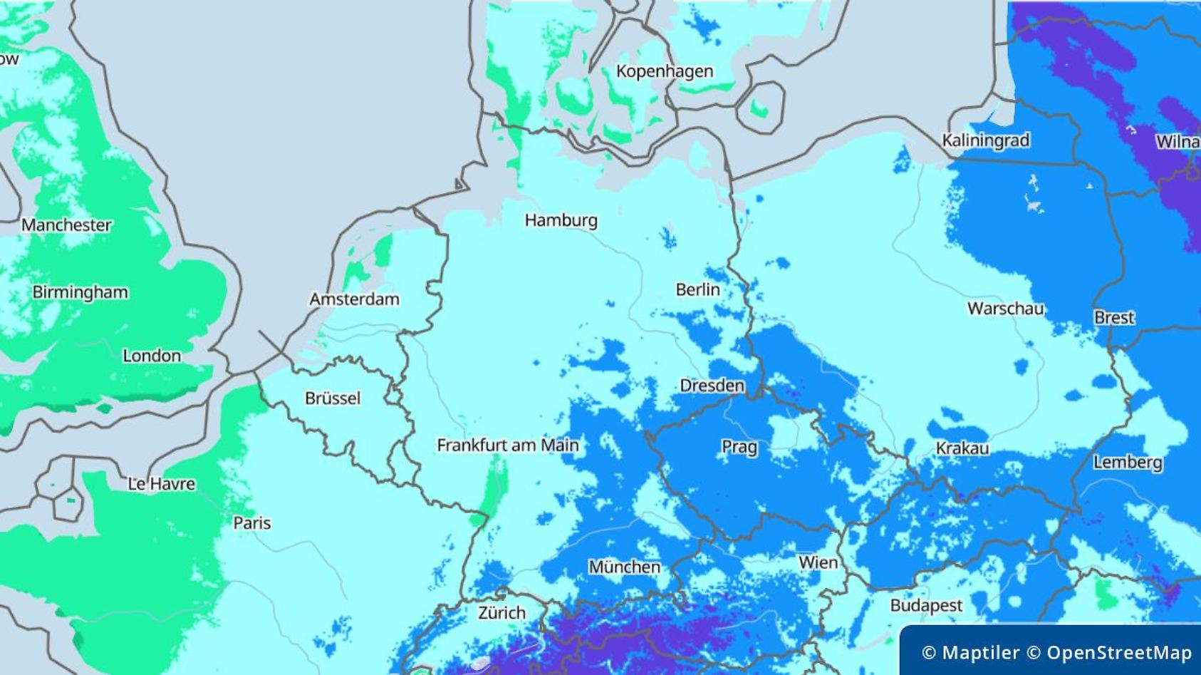 Wintereinbruch in Deutschland - Trends und Prognosen im November 2022 zeigen Schnee und Frost ...