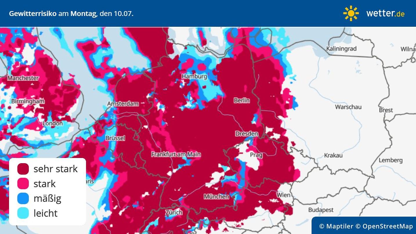 Hitzewelle am Wochenende: Bis zu 40 Grad in Deutschland möglich | wetter.de