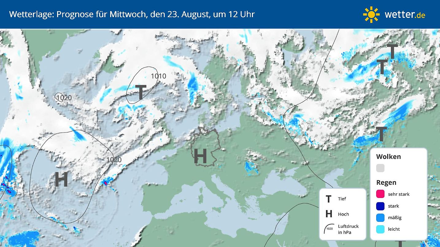 Unwetter & Gewitter Deutschland: Starkregen, Hagel, Sturm beenden Hitze und schicken uns den ...