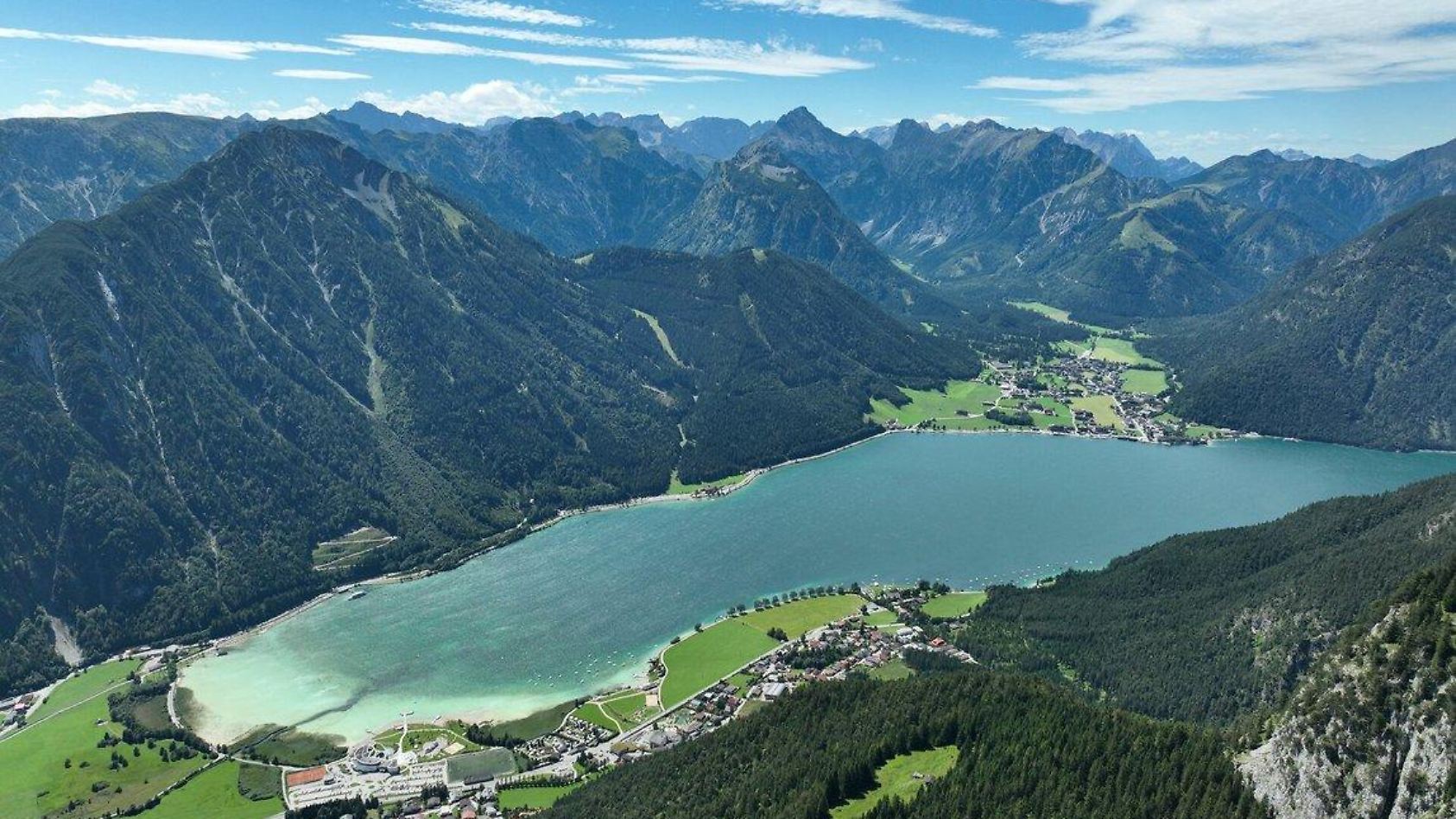 Reisen an den Achensee - größter Badesee Tirols zwischen Maurach ...