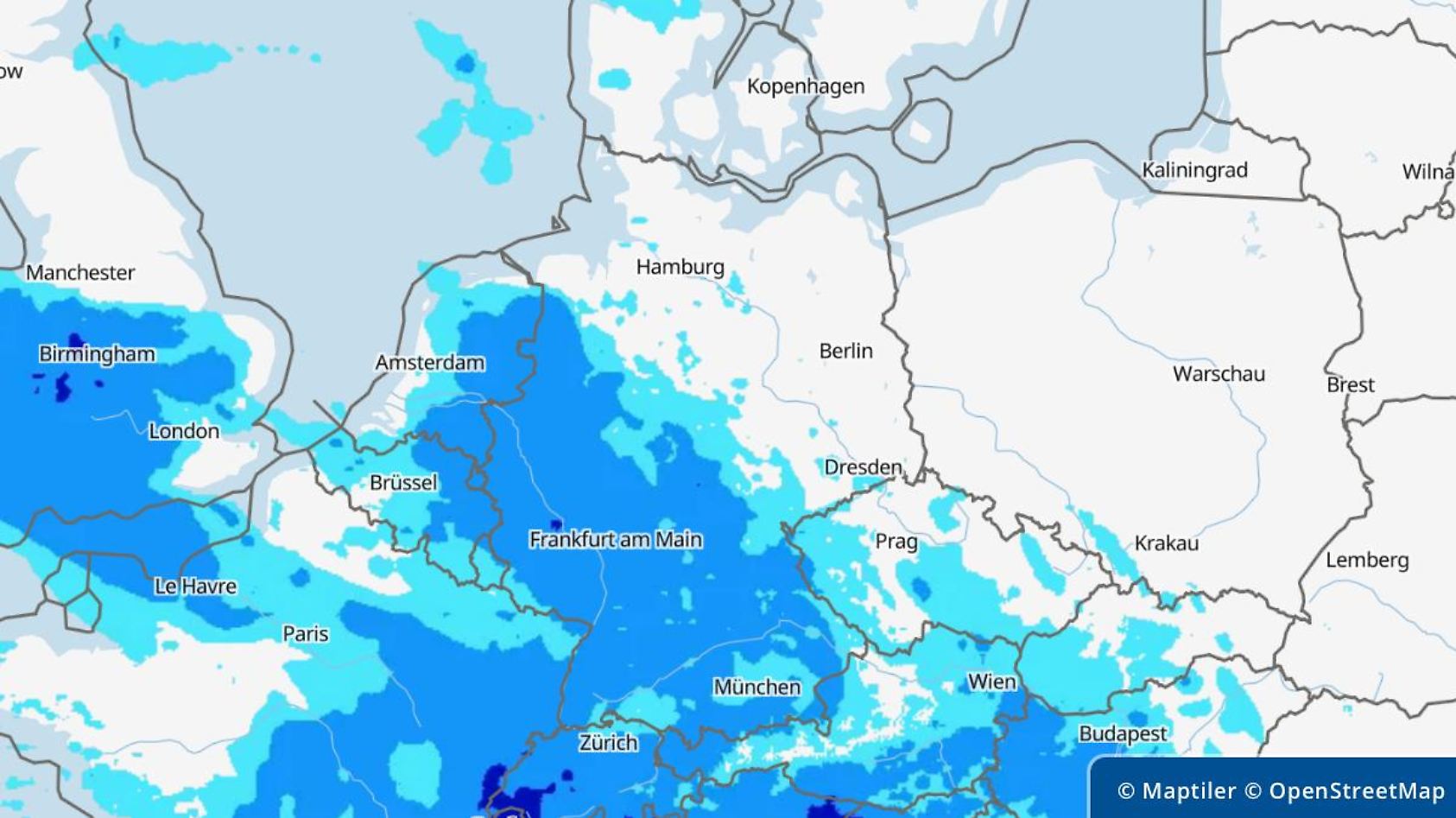 Unwetter und Gewitter in Deutschland: Gefahr durch Starkregen, Hagel und Sturmböen wird jetzt ...