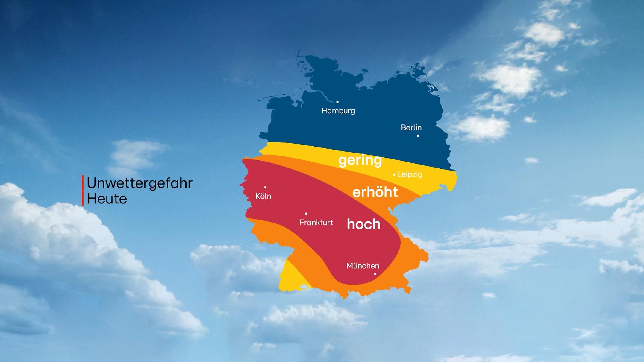 Unwetter & Gewitter Deutschland: Warnungen vor Starkregen, Hagel, Sturm - Superzellen, Tornados ...