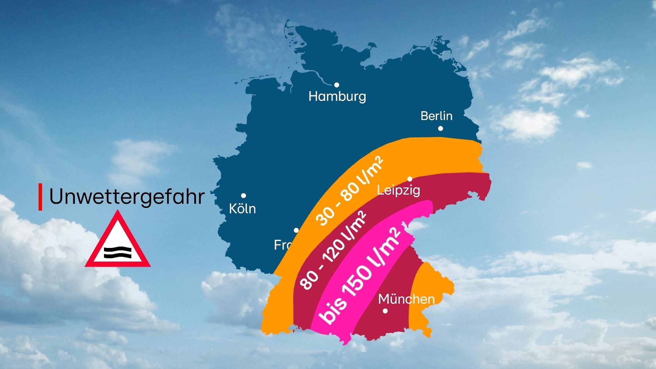 Unwetter mit Überflutungen ohne Ende: Vb-Tief setzt Teile Deutschlands ...