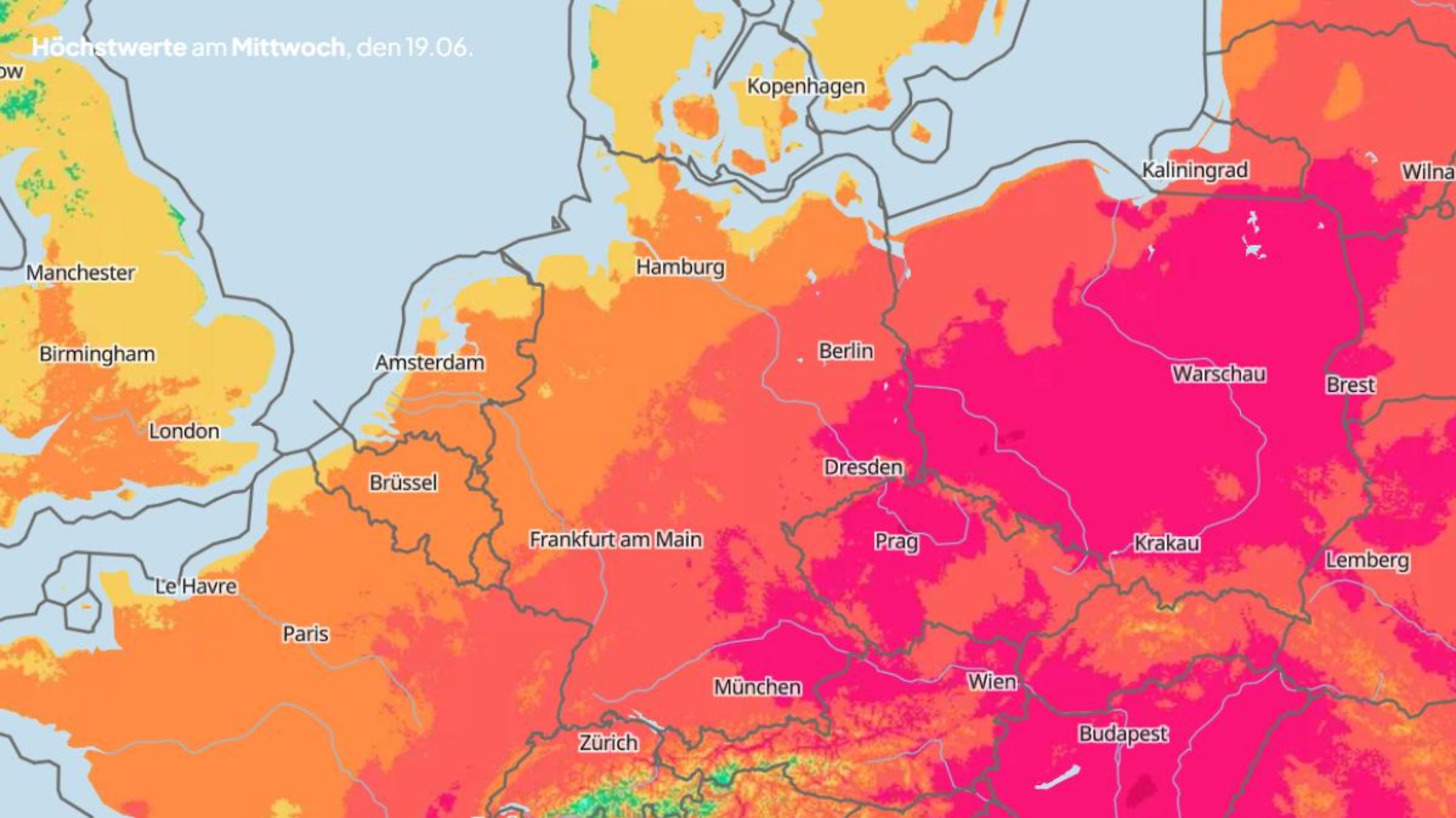 Unwetter und Hitze in Deutschland: Schwüler Sommer mit über 30 Grad - aber Sturm und Gewitter ...