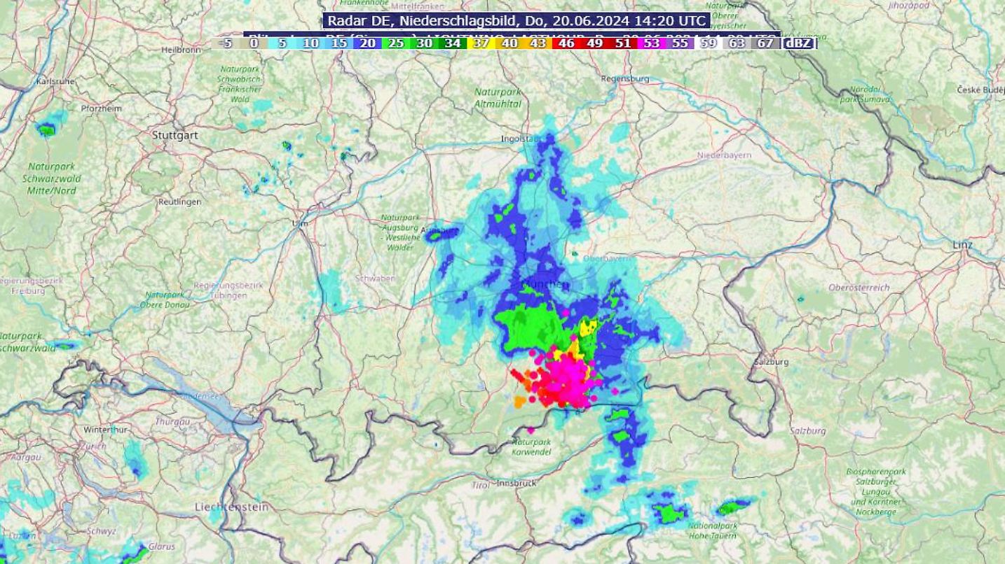 Wetter und Wetterthemen am 20.06.2024: Sommersonnenwende mit Gewittern und Regengüssen, dann ...
