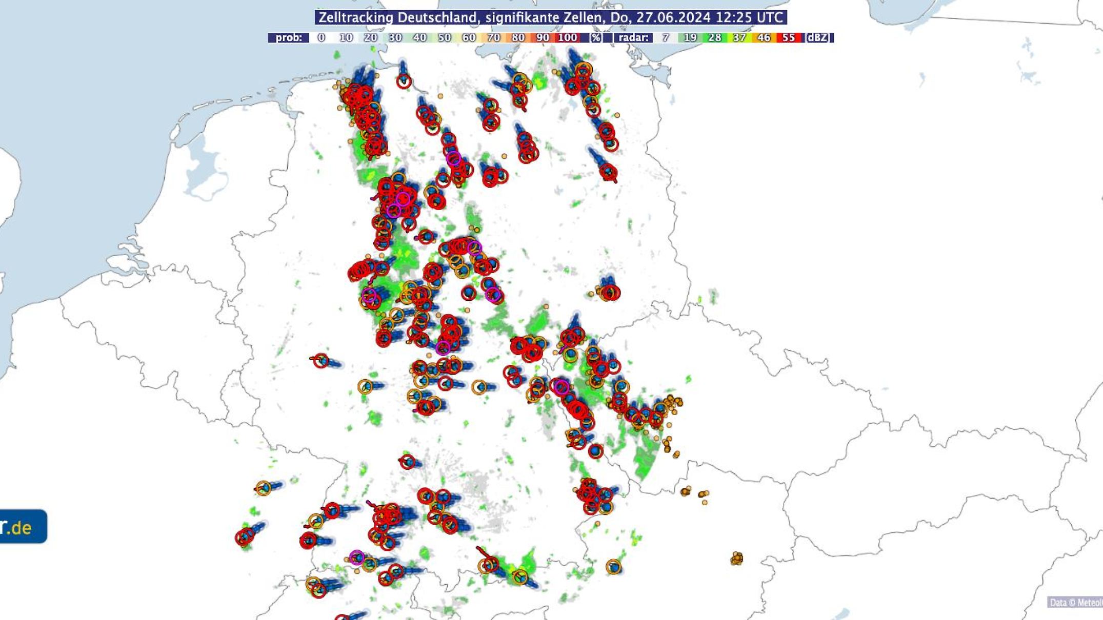Wetter und Wetterthemen am 27.06.2024: Unwetter mit Starkregen über Deutschland | wetter.de