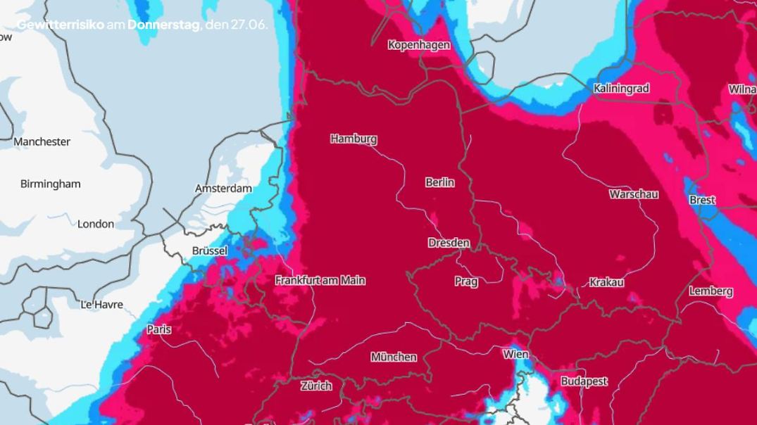 Wetter und Wetterthemen am 27.06.2024: Unwetter mit Starkregen über Deutschland | wetter.de