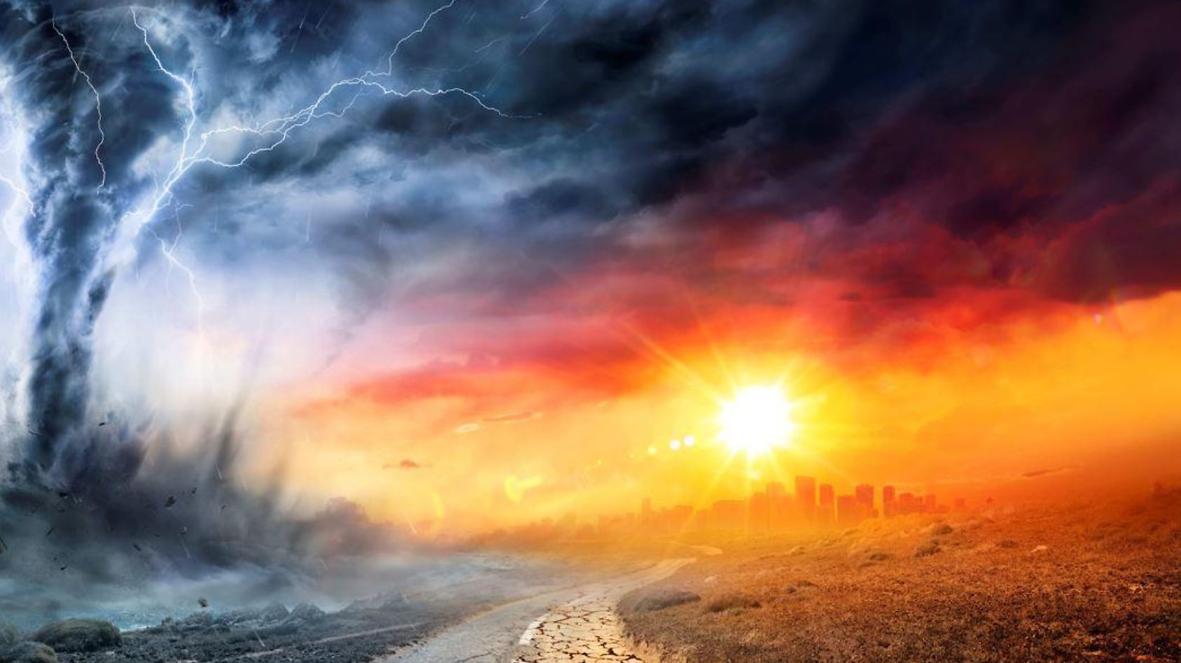 Warnung - Unwetter und Hitzewellen in Europa: Gewitter, Starkregen, Hitze und Brände im Juli ...