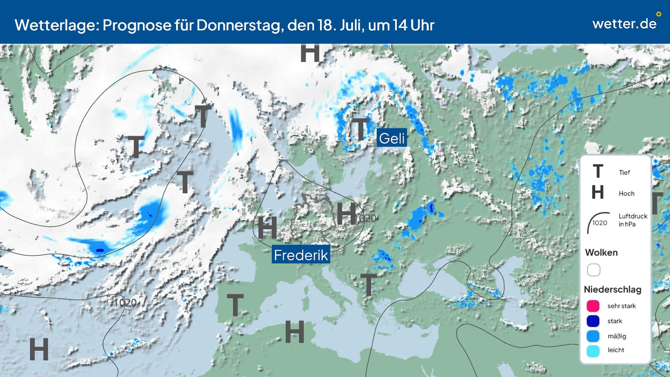 Wetter und Wetterthemen am 18.07.2024: Hochsommer mit Ü30-Temperaturen läuft auf Hochtouren ...