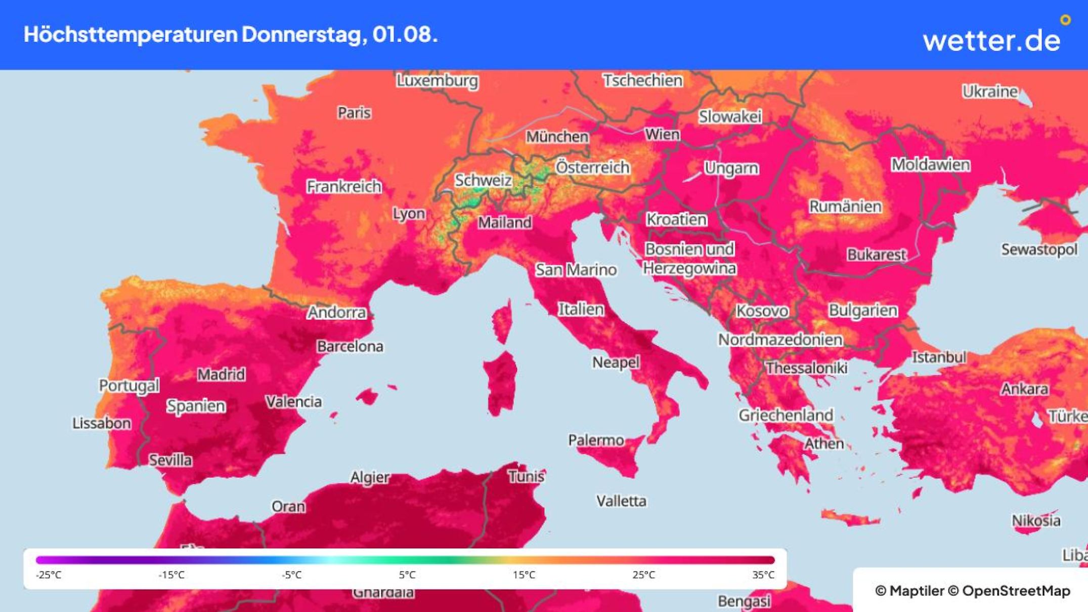 Extremwetter als Normalzustand: kommt die Hitze aus Spanien und Griechenland nach Deutschland ...