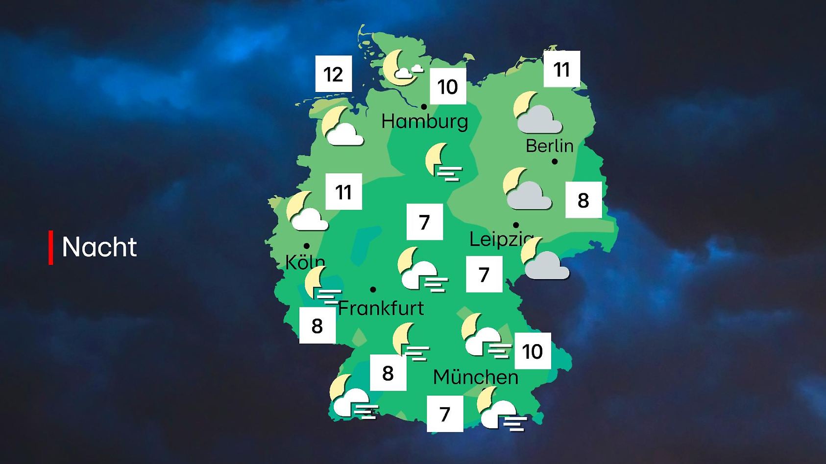 Wetter und Wetterthemen am 19.10.2024: Milde und meist trockene Nacht zu Sonntag | wetter.de