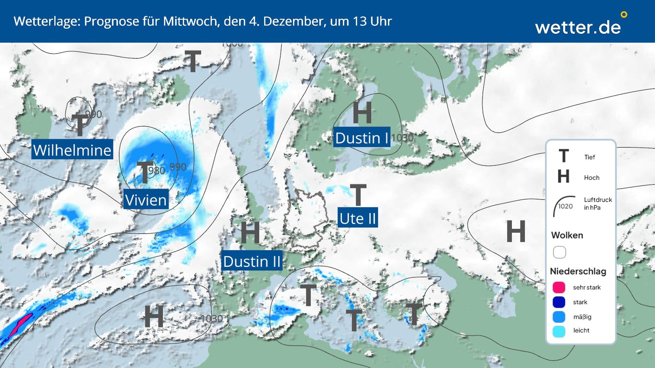 Winter schickt Deutschland Schnee am 2. Advent: Sturm, Orkan und Doppel ...