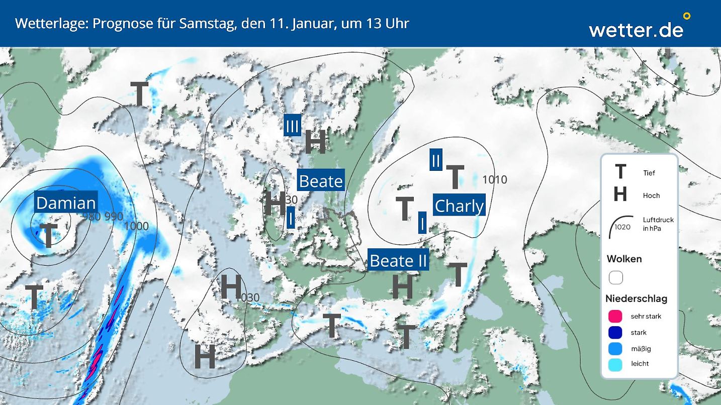 Erst Schnee und Glatteis, dann Polarluft-Frost: Wetter in Deutschland lässt den Hochwinter ...