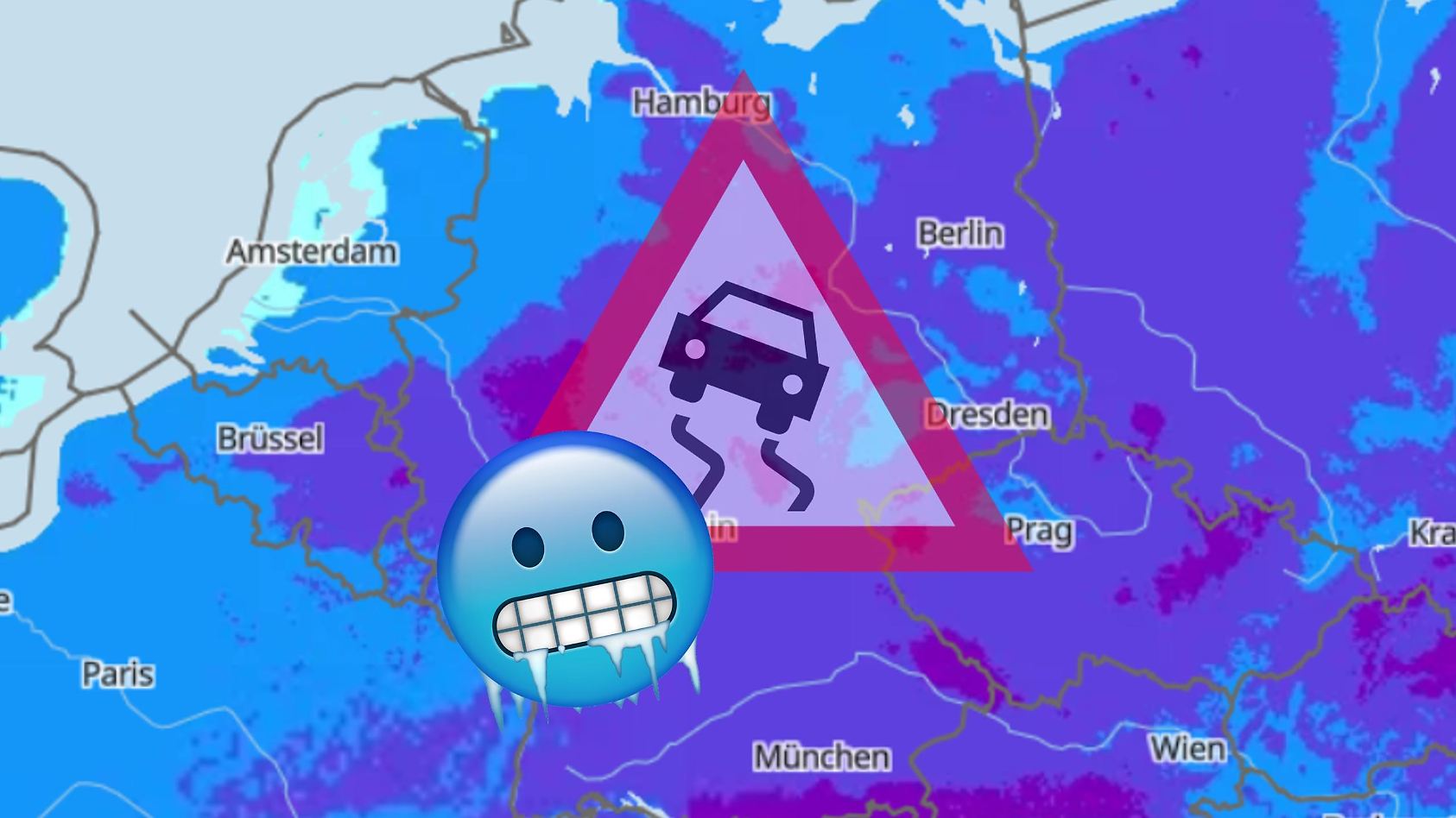 Erst Schnee und Glatteis, dann Polarluft-Frost: Wetter in Deutschland lässt den Hochwinter ...