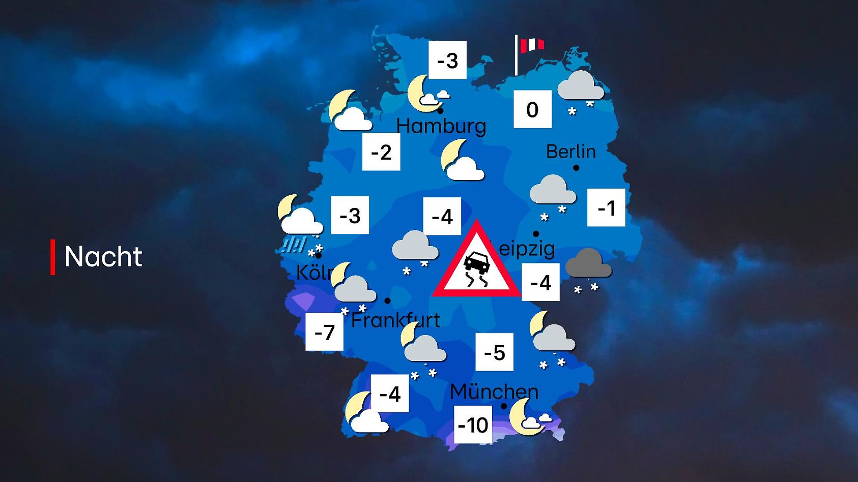 Wetter und Wetterthemen am 10. Januar: Noch etwas Schnee, Frost und schon wieder Unfallgefahr ...