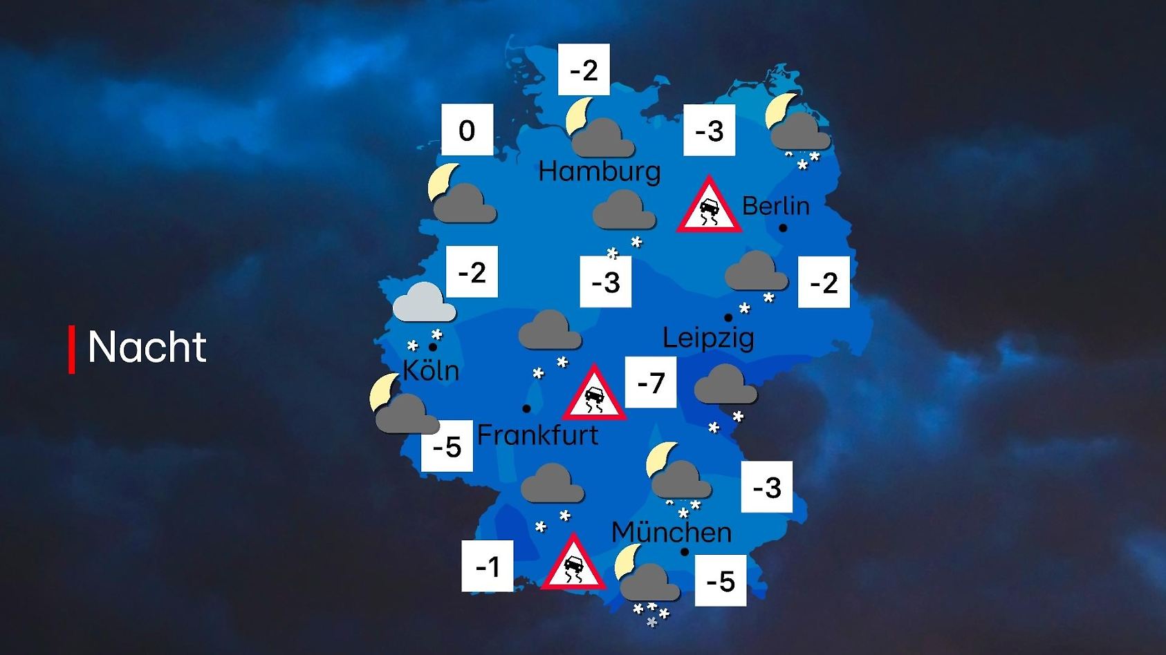 Wetter und Wetterthemen am 13. Februar: Deutschland wird tiefgefroren - Schnee und Glätte ...