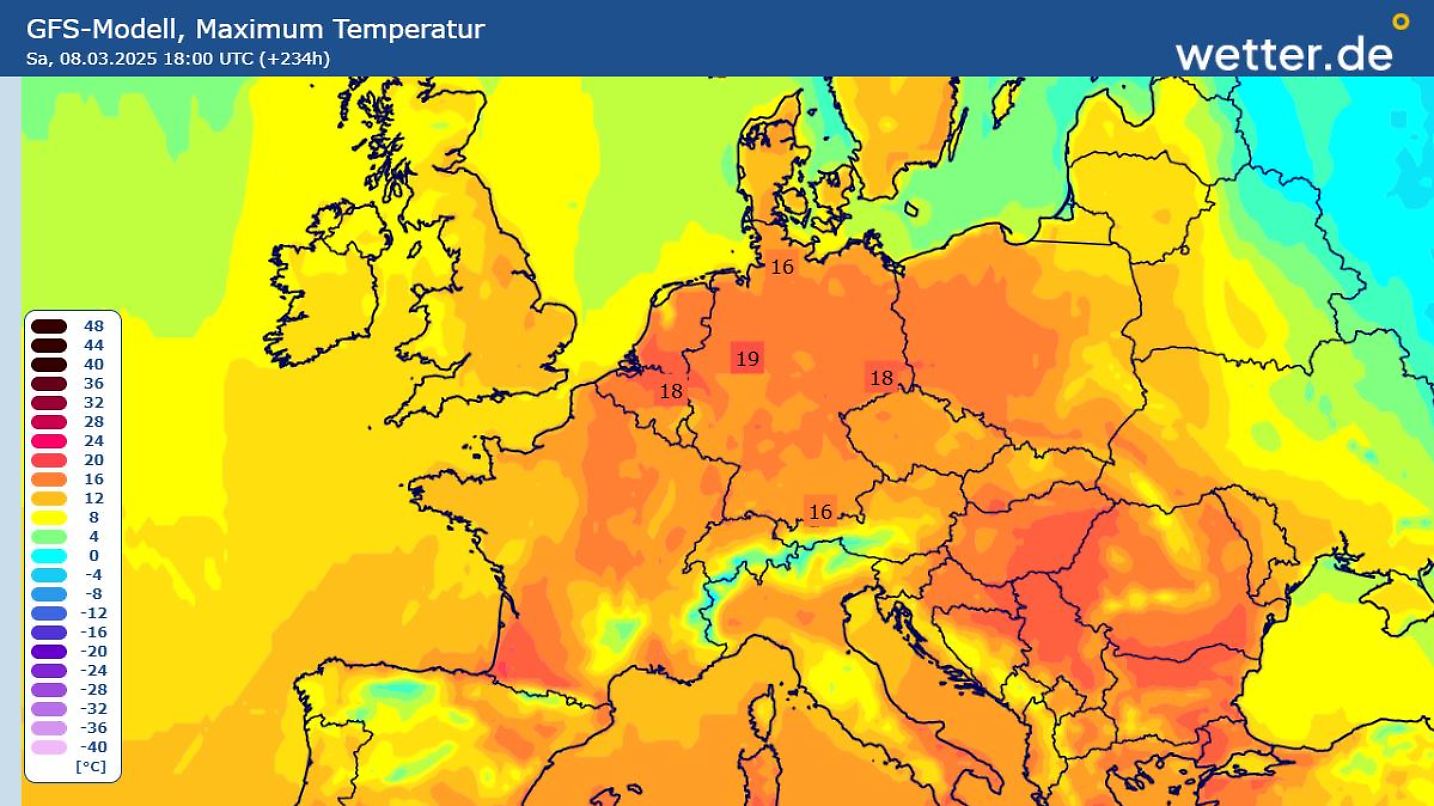 Wetter im Frühling 2025: Erst Schnee und Frost, dann steuert Deutschland auf fast 20 Grad zu ...