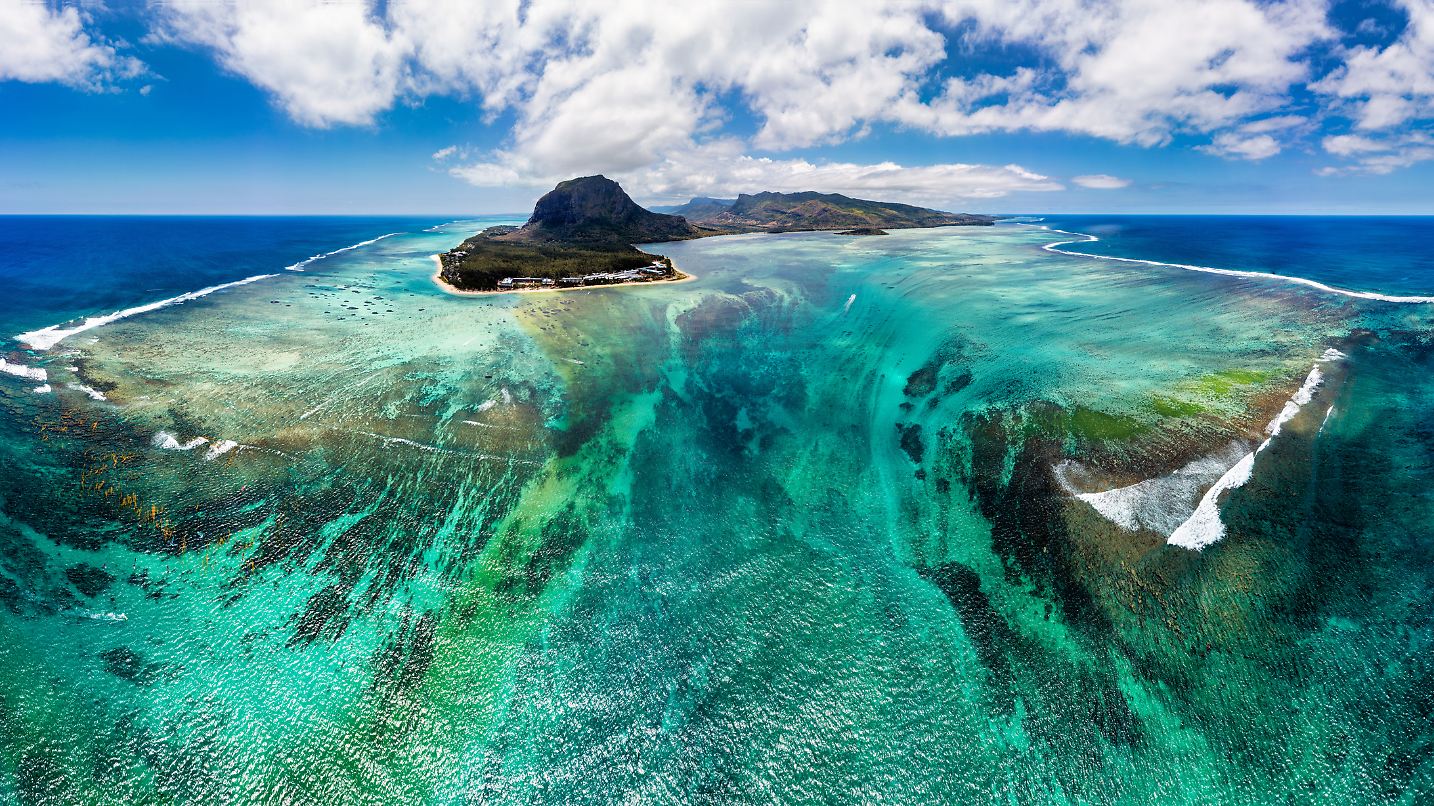 Unterwasser-Wasserfall bei Mauritius: Das steckt hinter dem ...