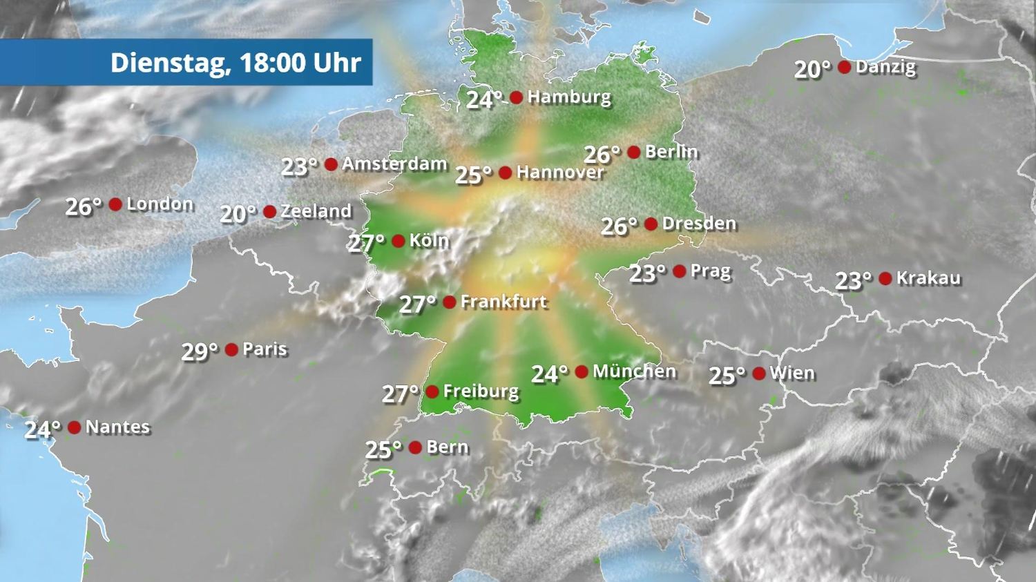 Regenradar für Norwegen - Wetterradar aktuell | wetter.de