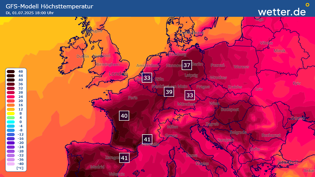 Hitzewelle in Sicht: Bis knapp 40 Grad in Deutschland möglich | wetter.de