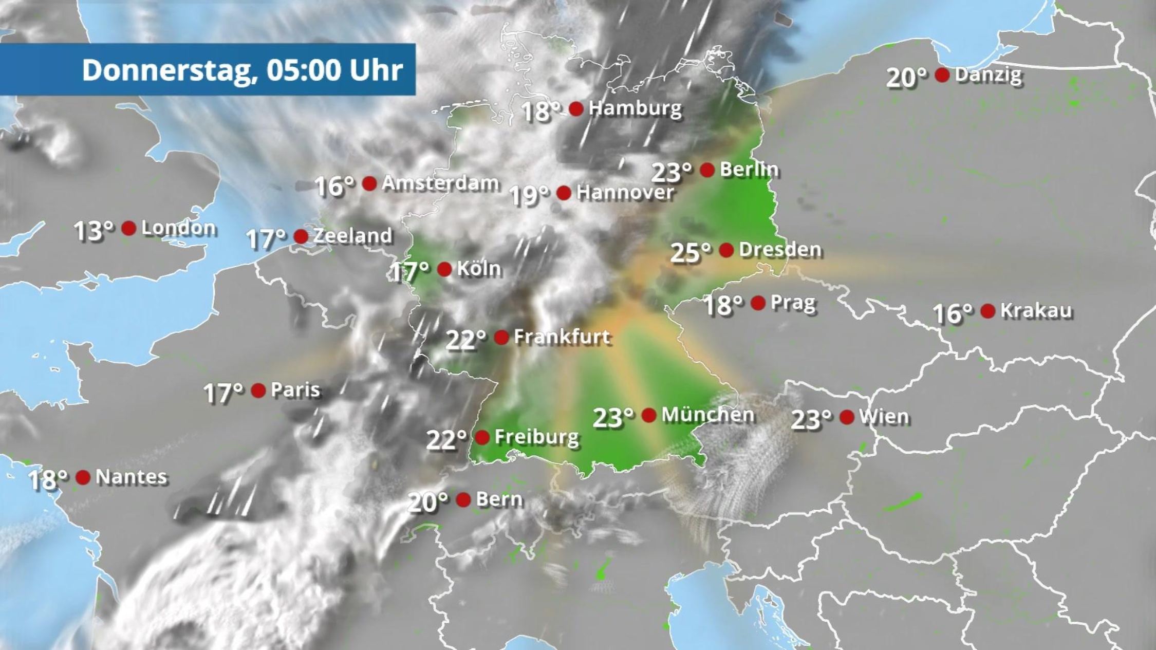 Regenradar für Ahaus - Wetterradar aktuell | wetter.de