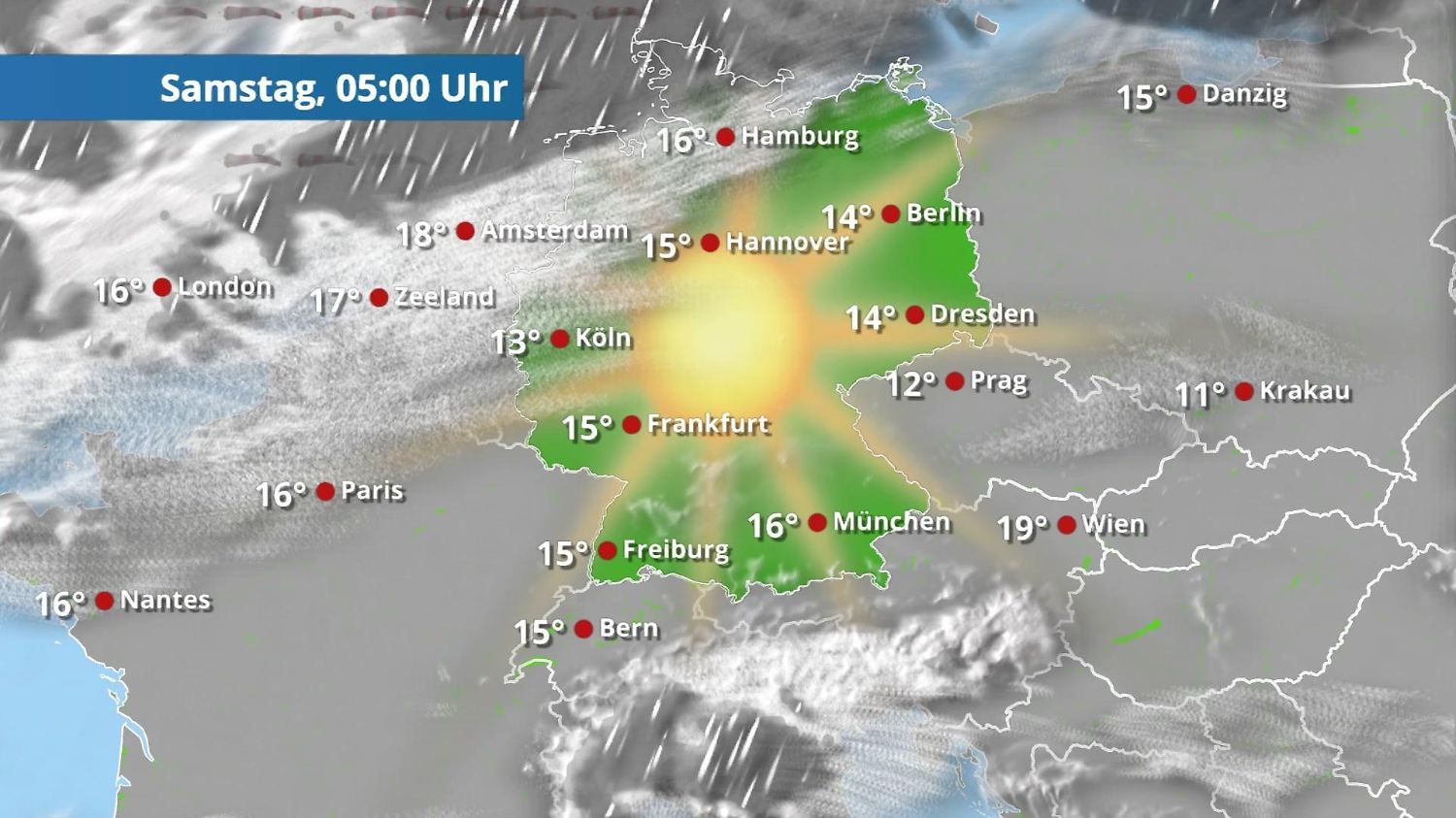 Regenradar für Ebersberg - Wetterradar aktuell | wetter.de