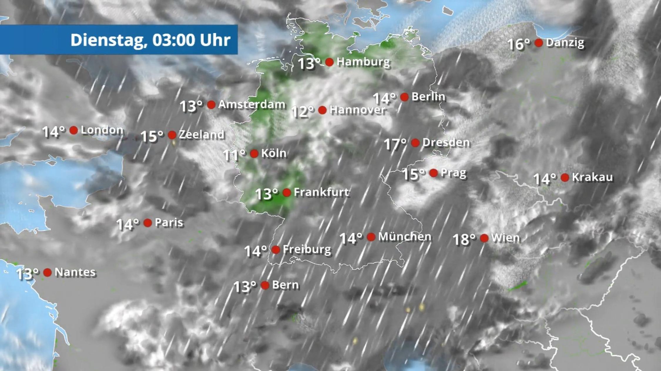Regenradar für Nordhorn - Wetterradar aktuell | wetter.de
