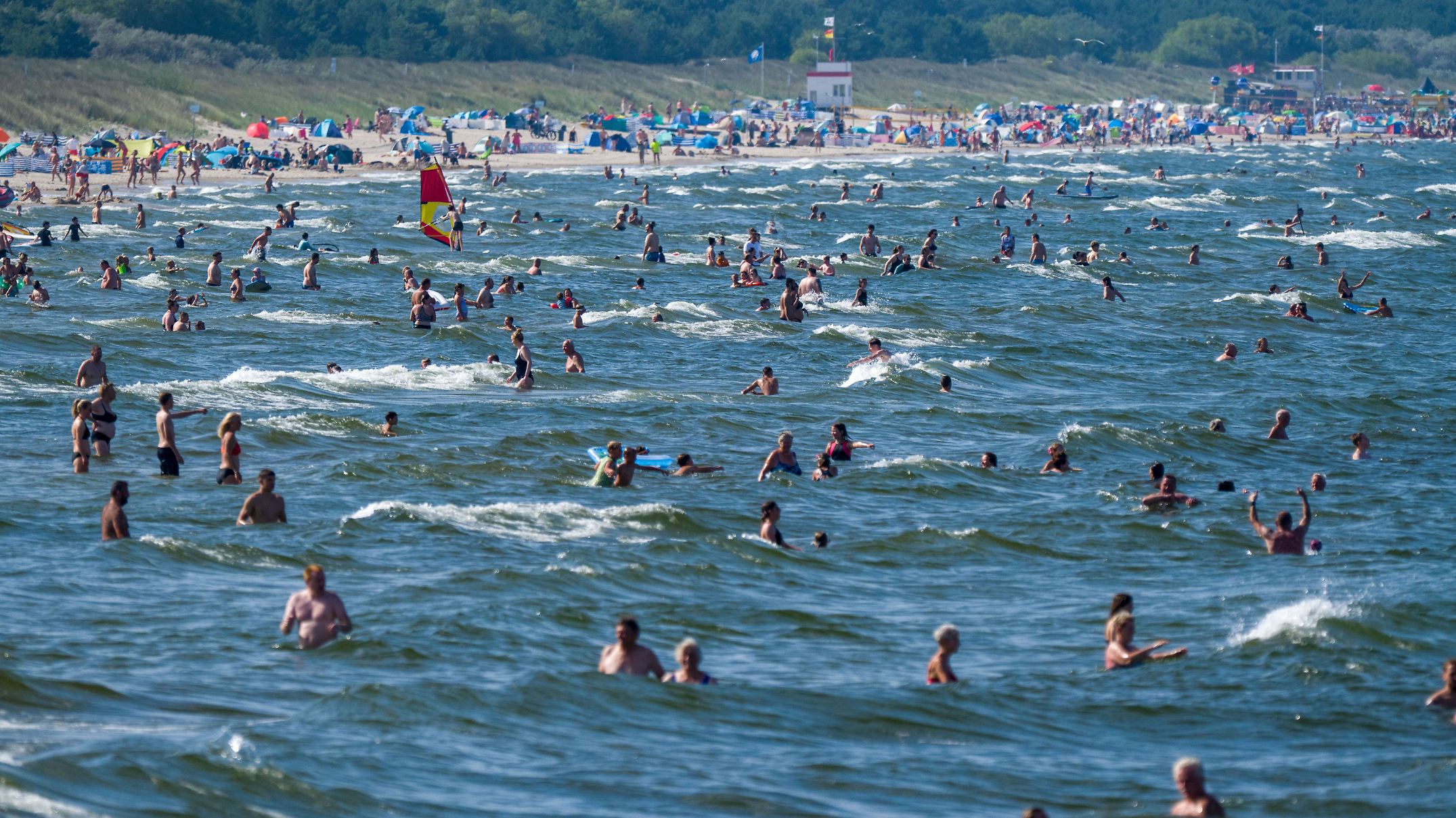 Holland Wetter Im August