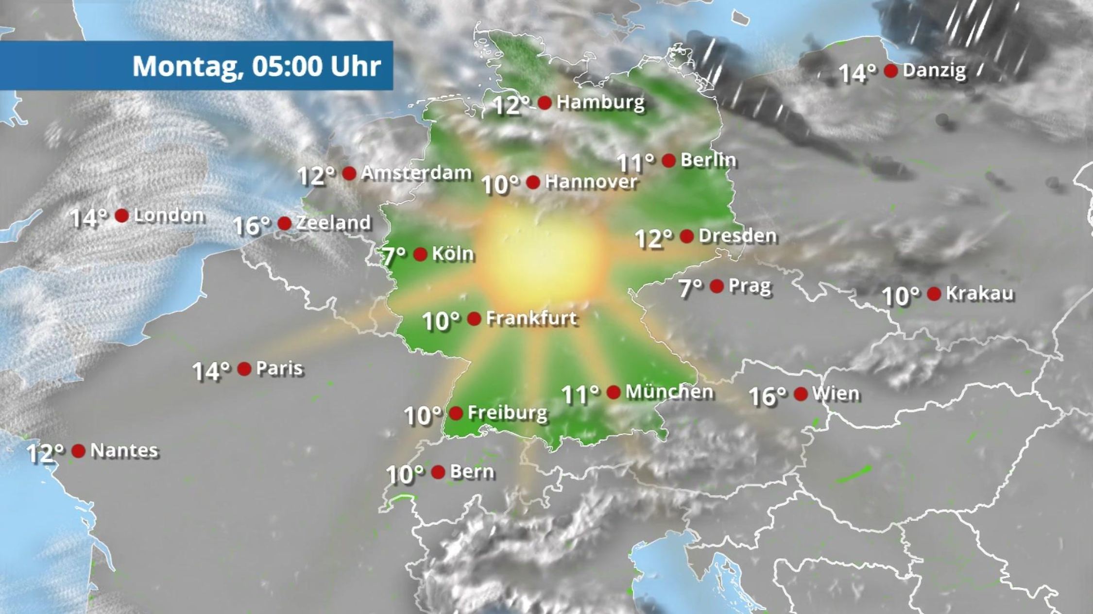 Regenradar für Dortmund - Wetterradar aktuell | wetter.de