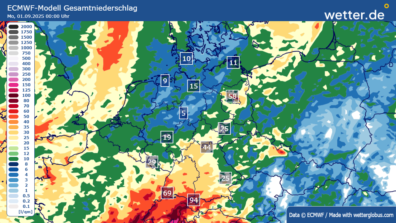 Regenradar für Bühl - Wetterradar aktuell | wetter.de