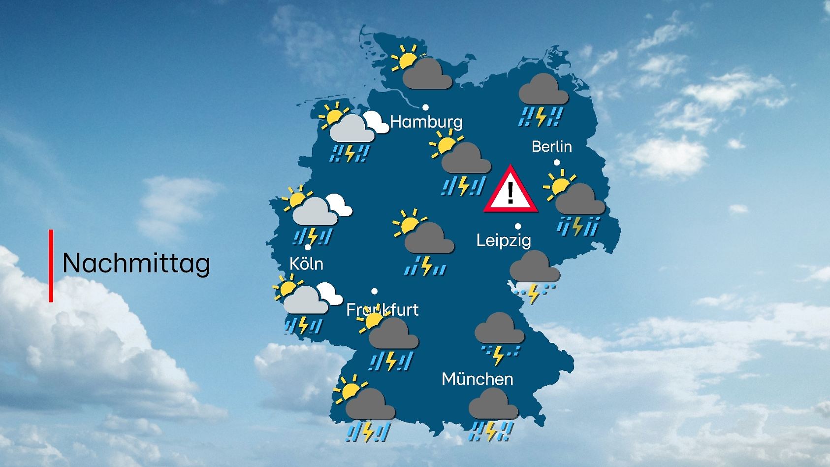 Unwetter beenden Sommer in Deutschland: Ex-Hurrikan schickt Gewitter ...