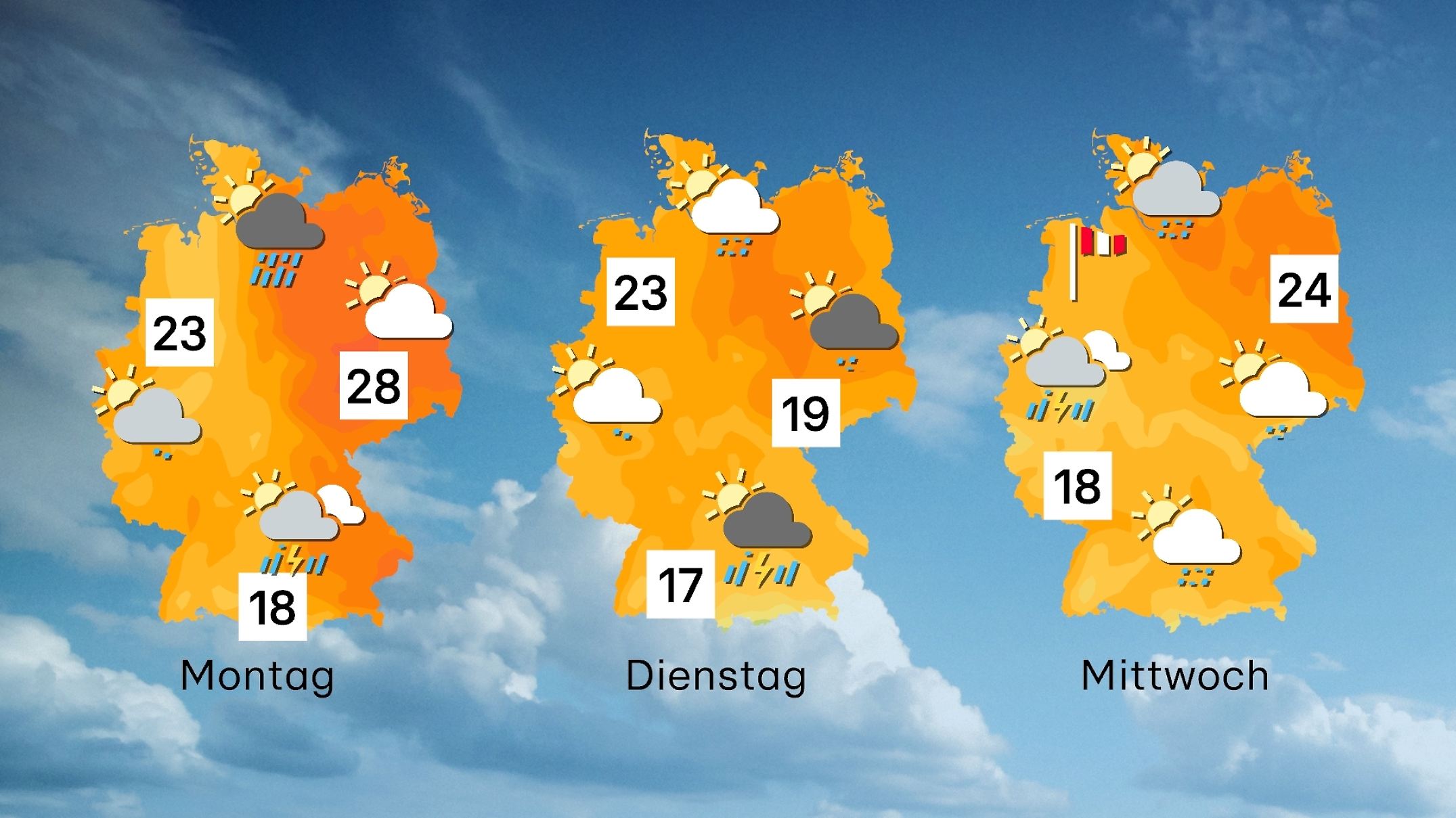 Der Wetter-Tag am 30. August: Ruhige Spätsommer-Nacht, später Regen im Westen | wetter.de