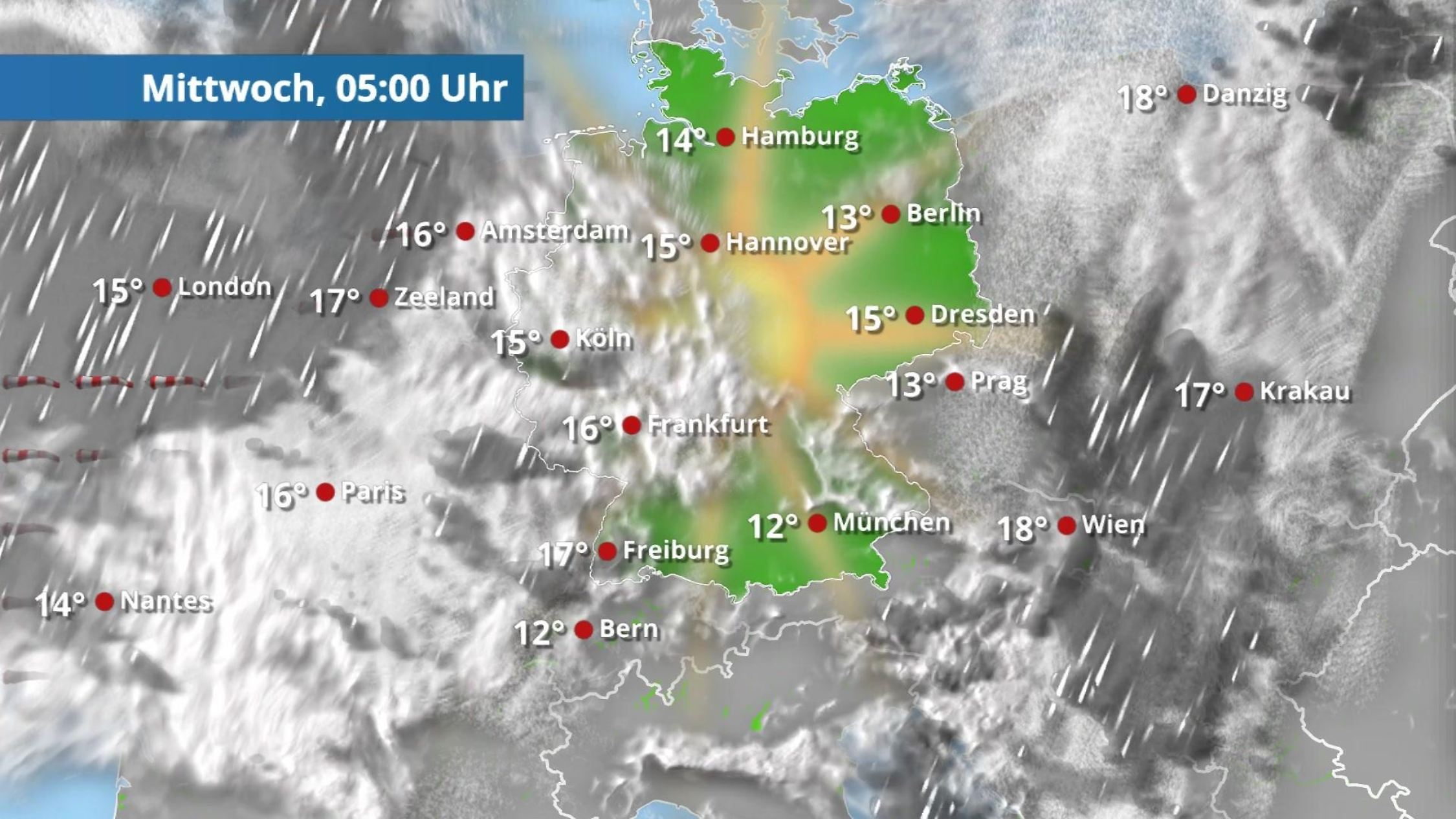 Regenradar für Linz - Wetterradar | wetter.de