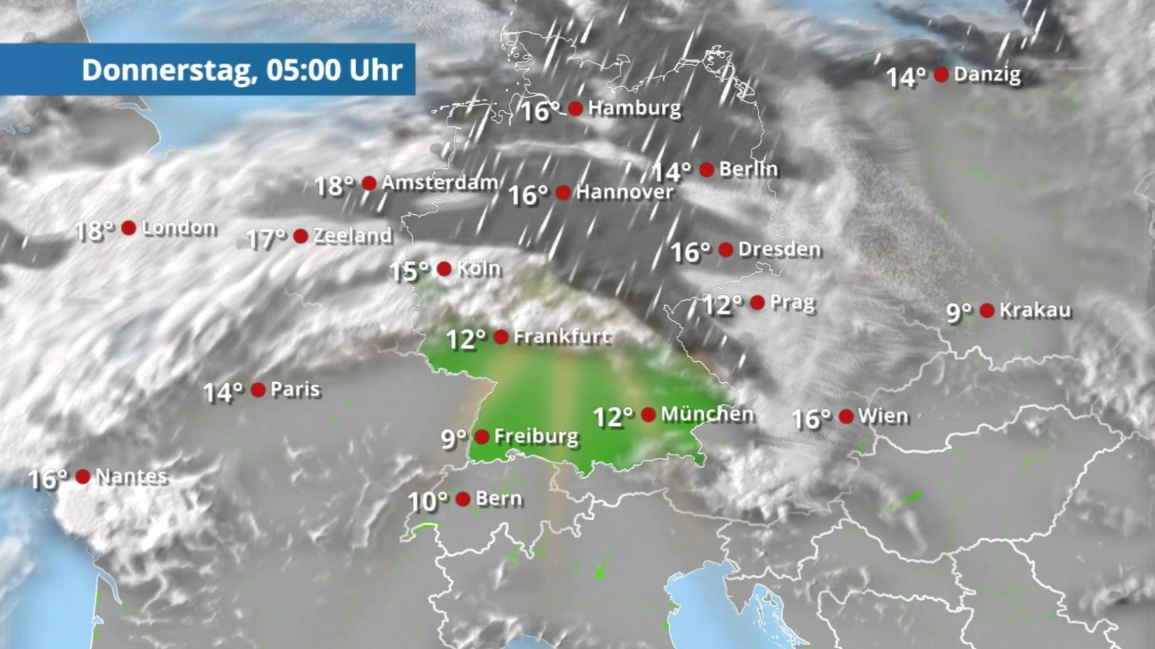 Regenradar für Weinböhla - Wetterradar | wetter.de